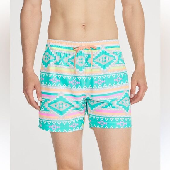 chubbies | Shorts | Chubbiesswim Trunks Mens Xl Aztec Neon Colorful ...
